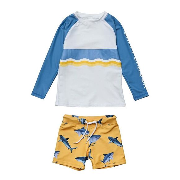 Snapper Rock | Swim | Snapper Rock Sunrise Shark Baby Swim Set | Poshmark